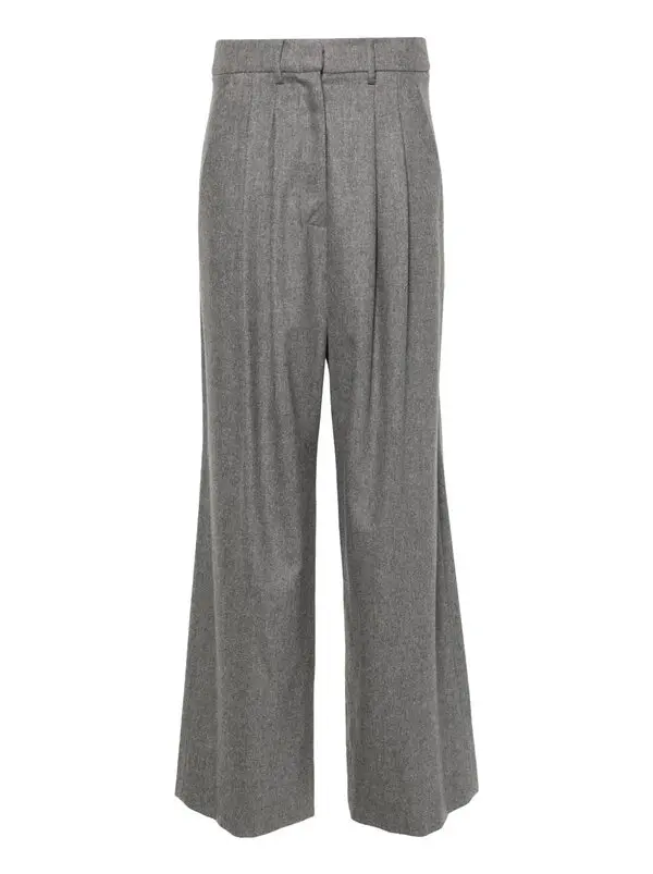 PT TORINO Flannel Trousers - Grey