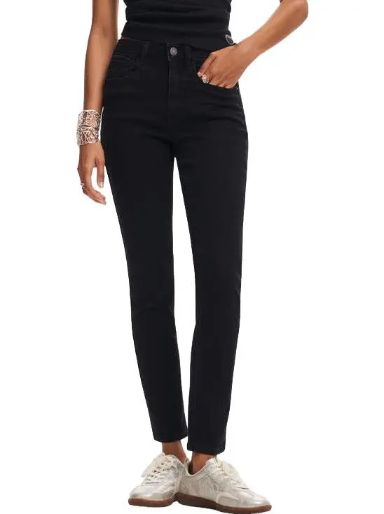 Desigual Carmela Skinny Jeans - Black