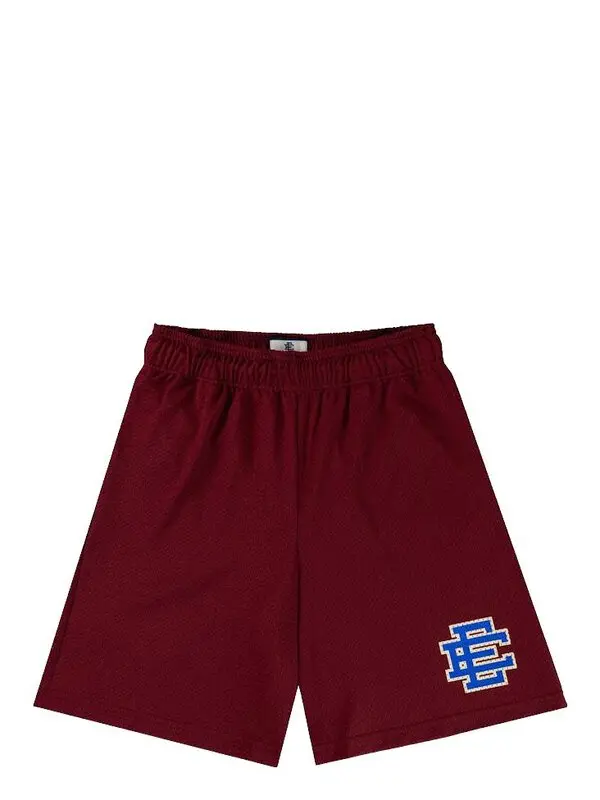 ERIC EMANUEL Ee Baggy Short - Burgundy/blue
