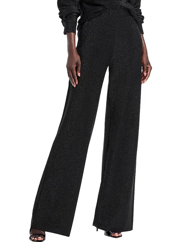 Chiara Boni La Petite Robe Nazife Starry Wide Leg Pants - Black