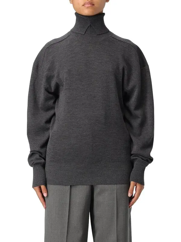 Burberry High Neck Pullover - Grey