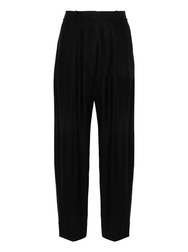 STUDIO NICHOLSON PRE Studio Nicholson Wool Wide Leg Trousers - Blue