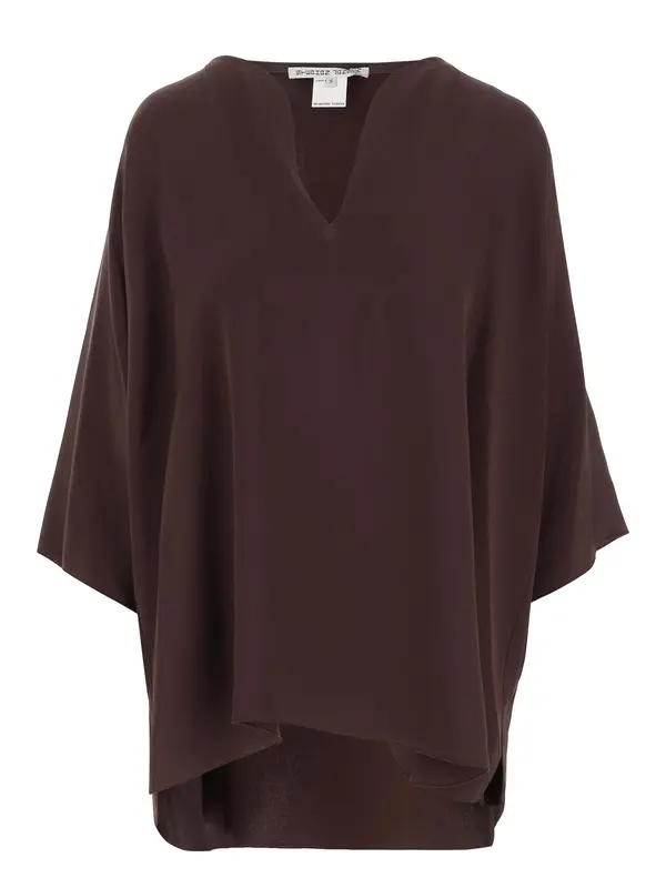 STEPHAN JANSON Silk Blouse - Brown