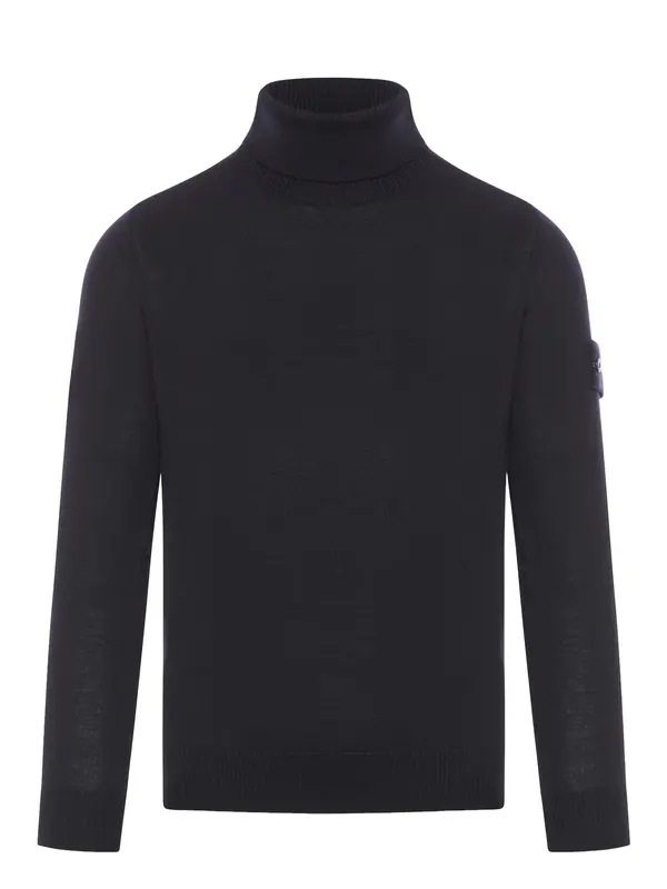 Stone Island Sweaters - Black