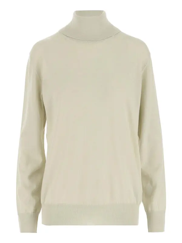 JIL SANDER Wool Pullover - Ivory