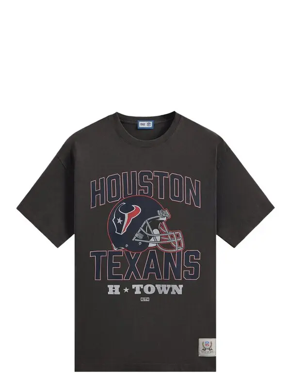 Kith For The Nfl: Texans Vintage Tee - Black