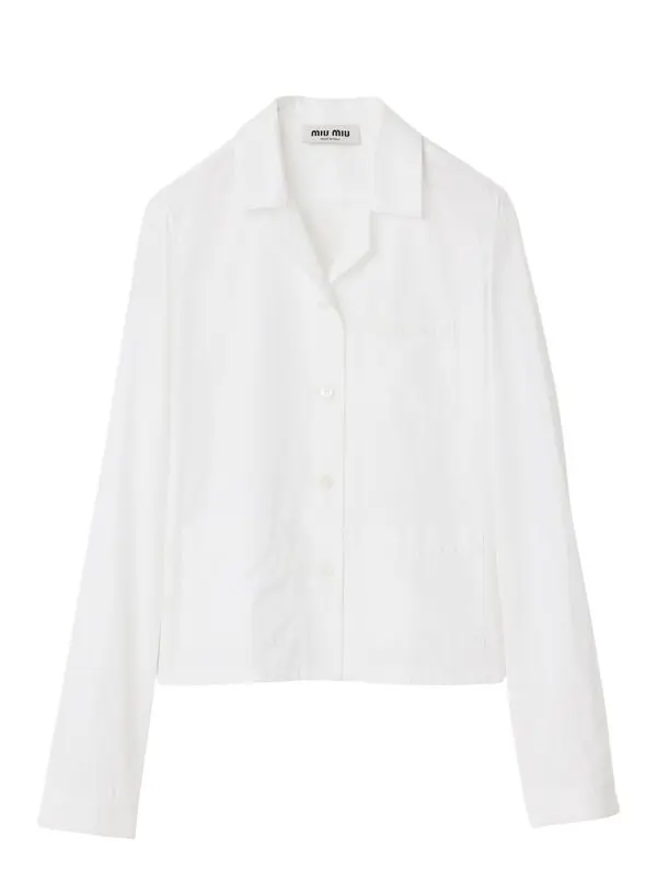 Miu Miu - Miu Miu Poplin Shirt