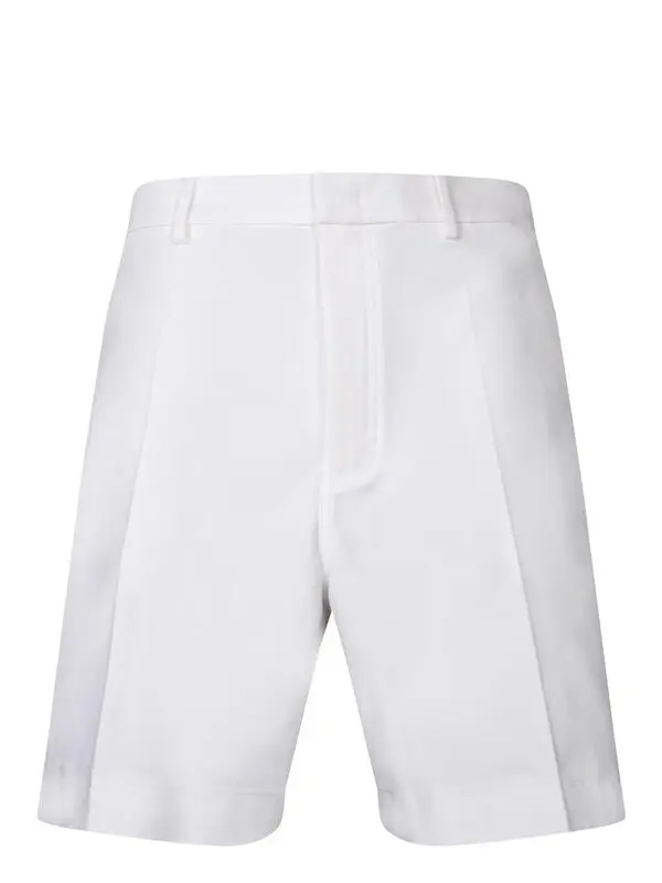 Valentino Garavani Cotton Bermuda Shorts - White