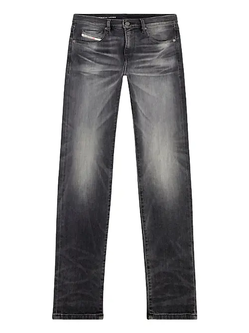 Diesel D-strukt 09j52 Slim-fit Slim-leg Stretch-cotton Jeans - 02