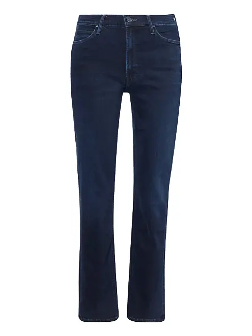 MOTHER Slim-leg Mid-rise Stretch-denim Jeans - Chip On My Shoulder