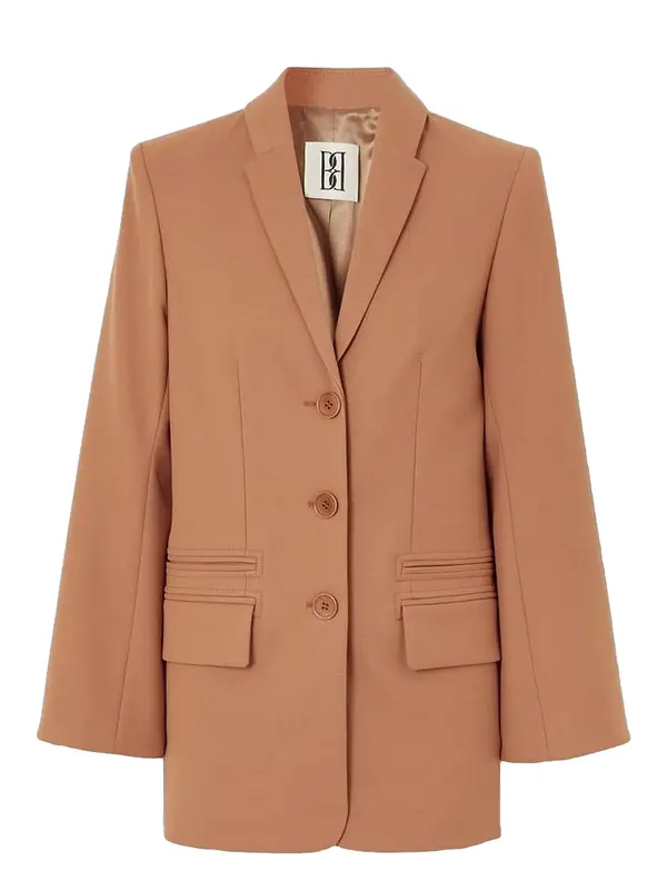 BY MALENE BIRGER Porter Twill Blazer - Light Brown
