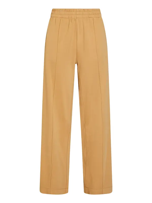 Another Tomorrow Cotton-jersey Track Pants - Camel