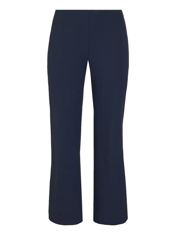 Theory Stretch-jersey Kick-flare Pants - Navy