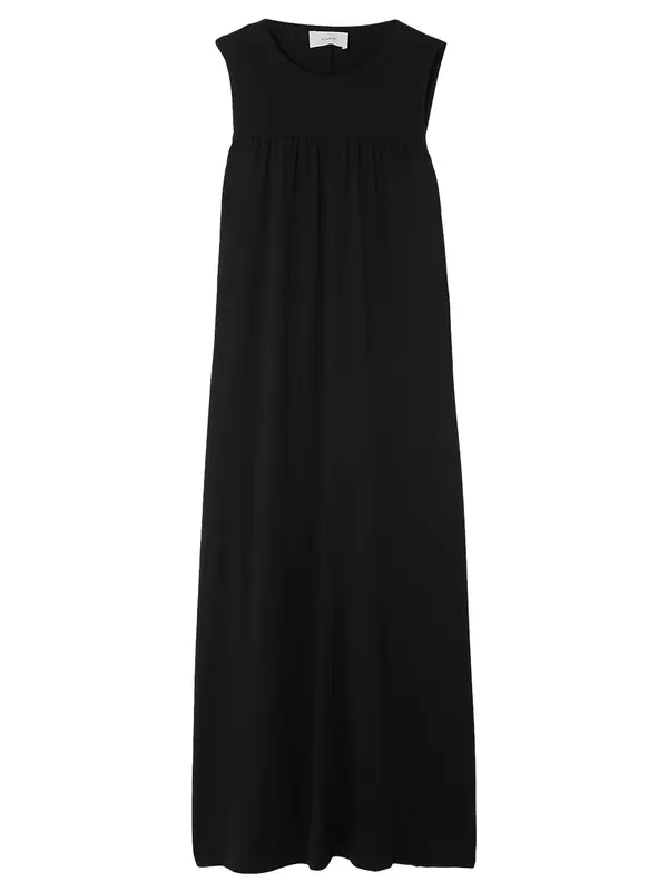 CAES Stretch-jersey Maxi Dress - Black