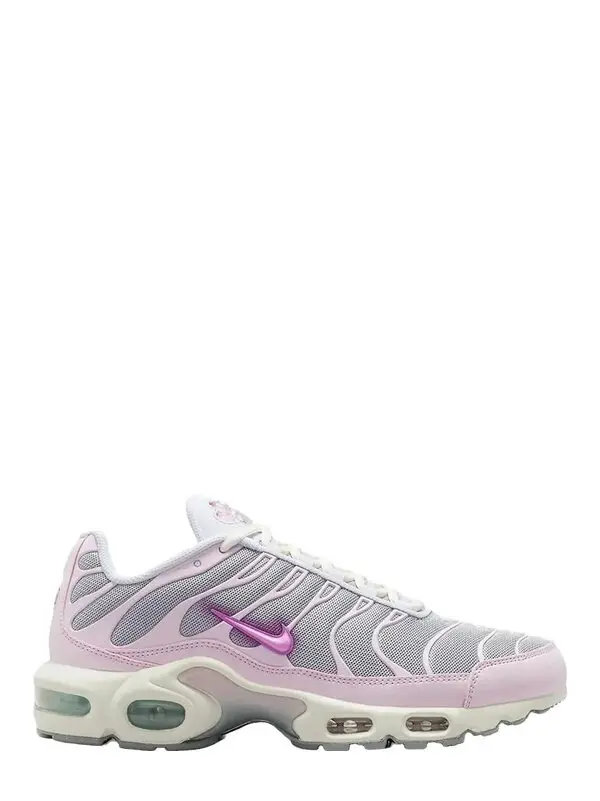 Nike Air Max Plus Paw Print Sneakers - Football Grey/white/pink Foam