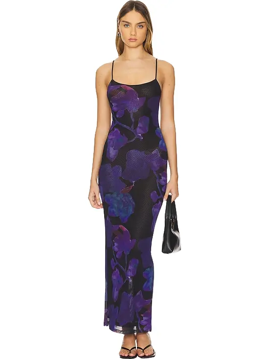 Superdown Calla Maxi Dress - Purple