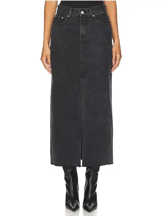 Steve Madden Avani Skirt - Washed Black