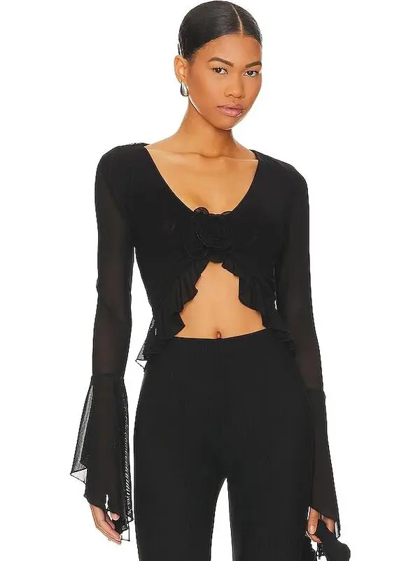 Majorelle Val Top - Black