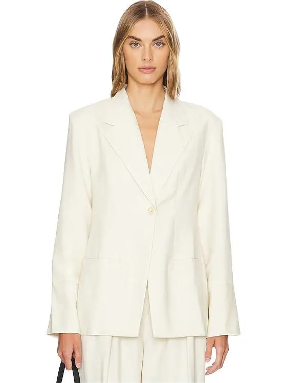 Faithfull The Brand Soleil Blazer - Ivory