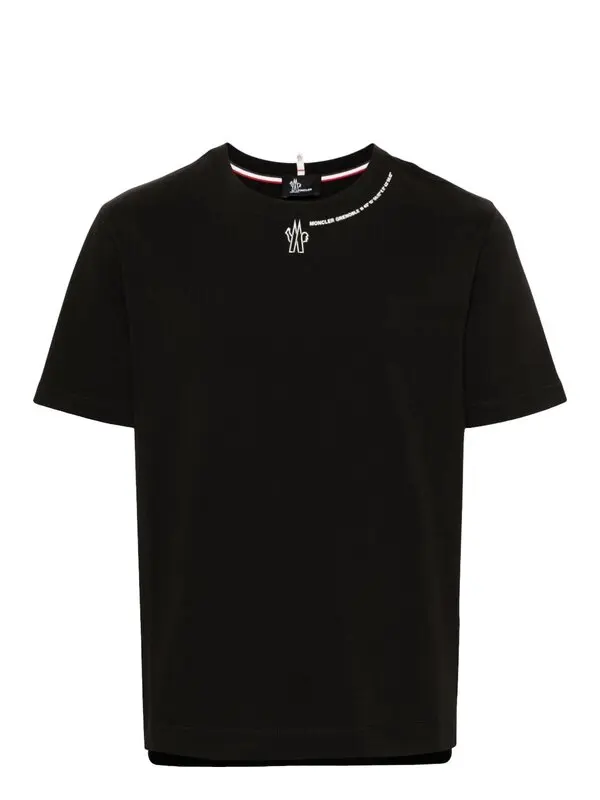 Moncler Logo-print T-shirt - Black
