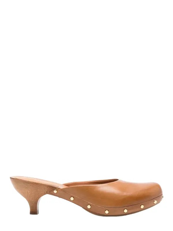 Chloé Judith 40mm Clogs - Neutrals