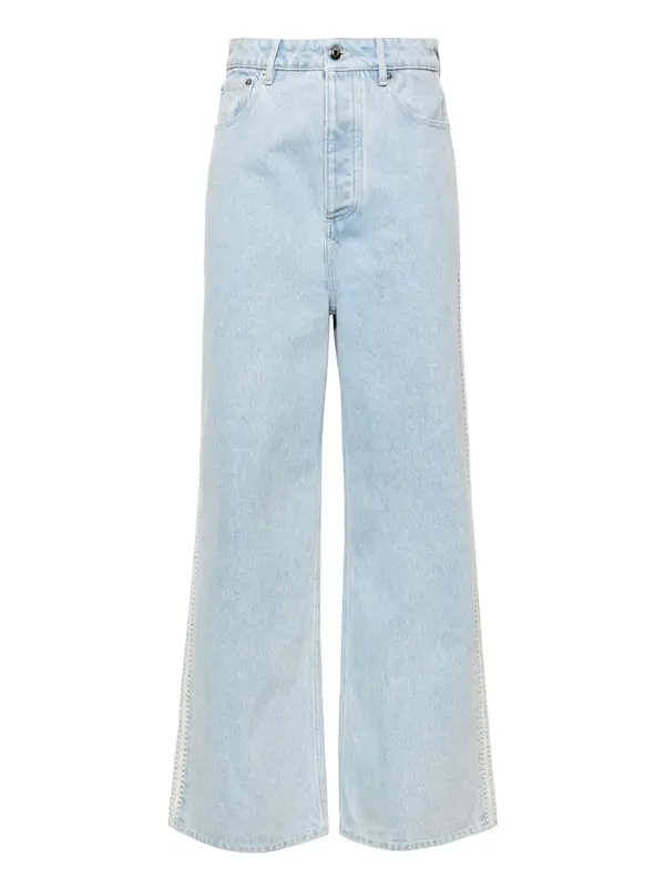 Nanushka Josine Wide-leg Jeans - Blue
