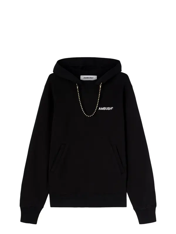 AMBUSH Ball Chain-detail Hoodie - Black