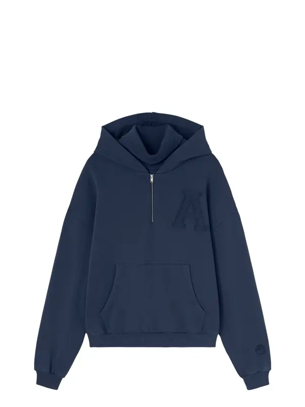 AMBUSH Logo-patch Hoodie - Blue