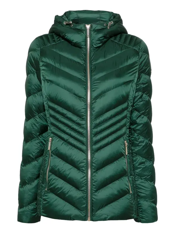 Michael Kors Packable Puffer Jacket - Green