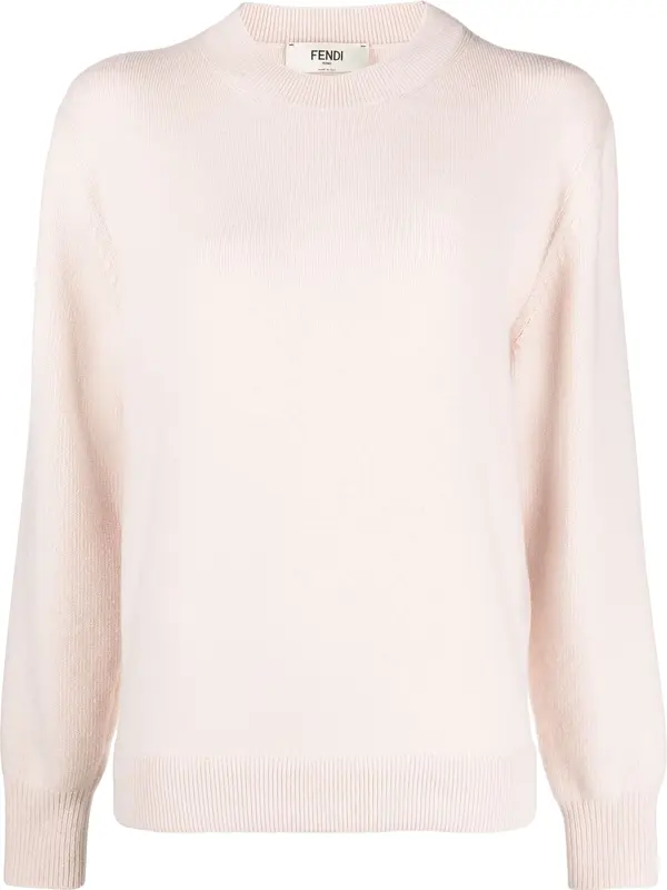 Fendi Crew-neck Jumper - Neutrals