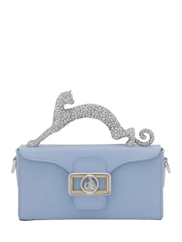 LANVIN Mini Pencil Cat Tote - Blue