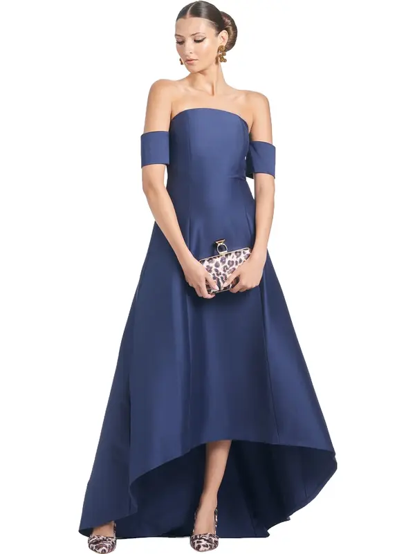 Sachin & Babi Agyness Gown - Blue / Navy