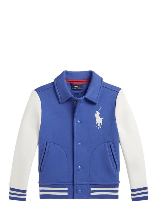 Ralph Lauren Big Pony Fleece Baseball Jacket - Liberty