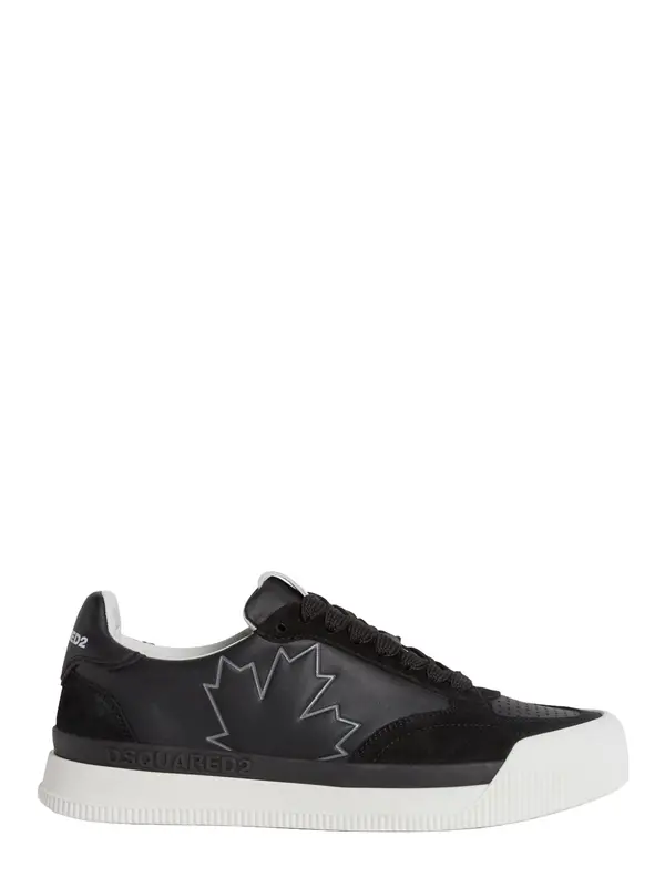 Dsquared2 Logo-print Low-top Sneakers - Black