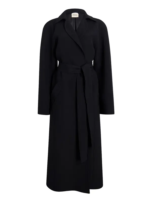 Khaite Roth Trenchcoat - Black