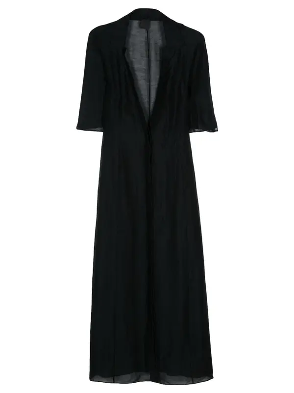 Givenchy 4g-embroidered Maxi Dress - Black
