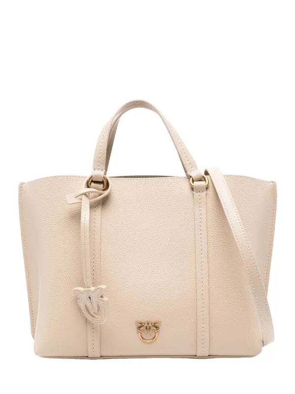 Pinko Carrie Tote Bag - Neutrals
