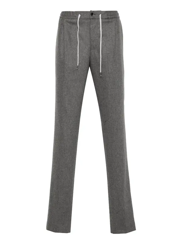 PT TORINO Pleated Trousers - Grey