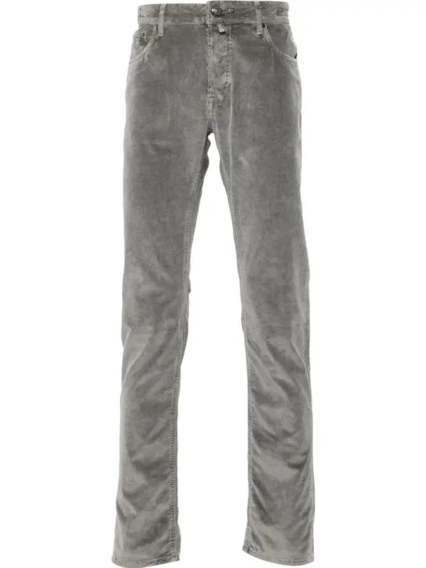 HANDPICKED Ravello Trousers - Grey