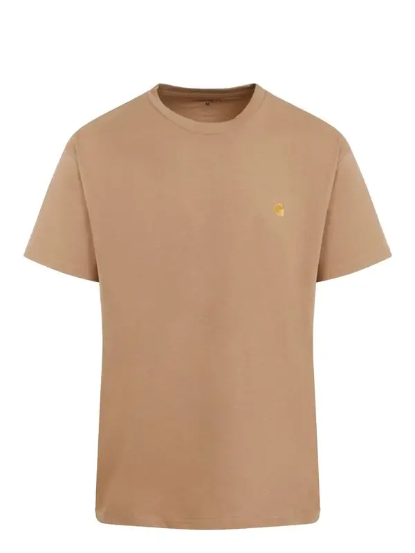 Carhartt Work In Progress Chase Cotton T-shirt - Neutrals