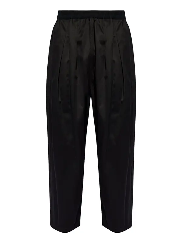 MAISON MARGIELA Pleated Trousers - Black