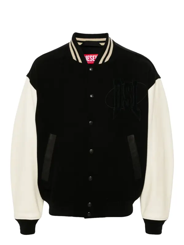 Diesel L-nyman Bomber Jacket - Black