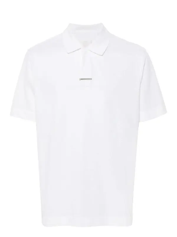 Givenchy Cotton Polo Shirt - White