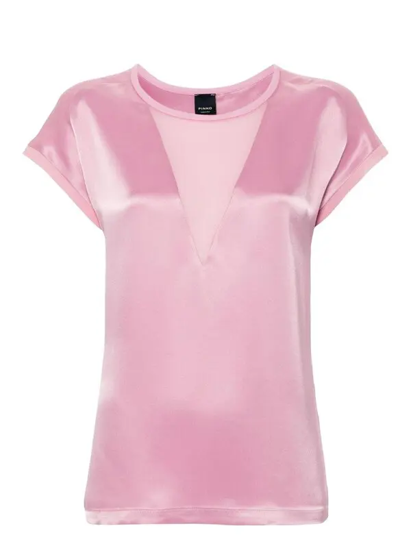 Pinko Chiffon Blouse - Pink