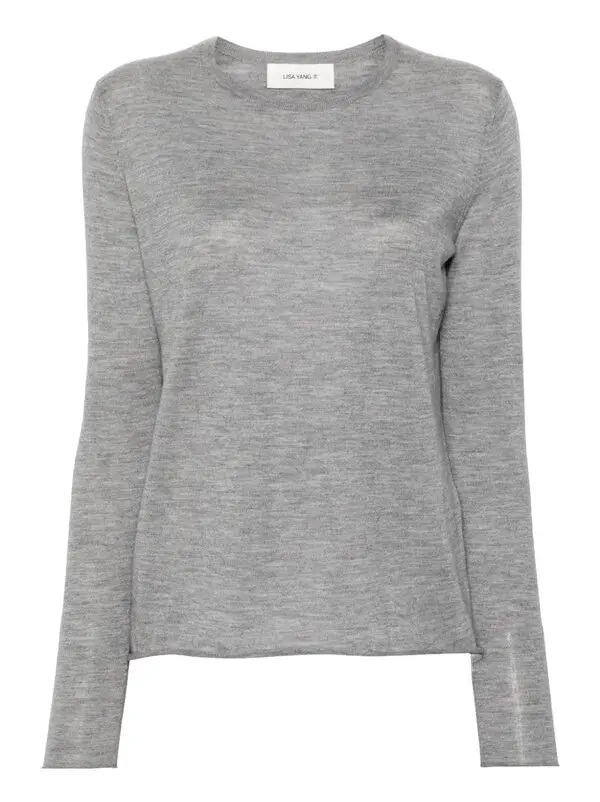 LISA YANG Alba Sweater - Grey