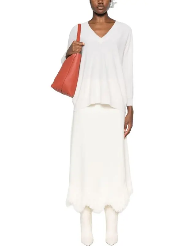 LISA YANG Kenny Cashmere Sweater - Neutrals