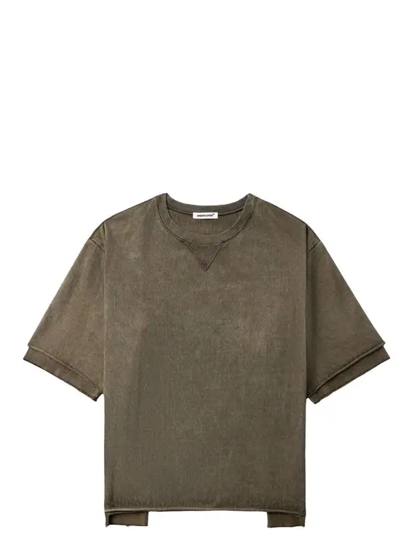 Undercover Double-sleeve Cotton T-shirt - Neutrals