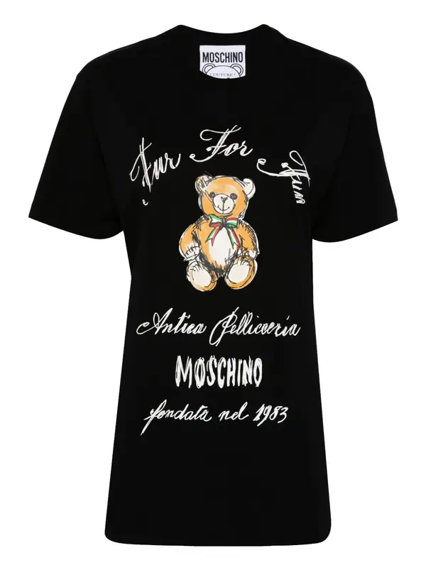 Moschino Teddy Bear T-shirt - Black