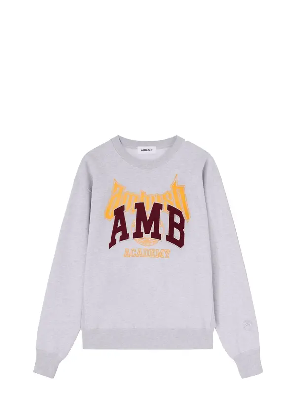 AMBUSH Logo-appliqué Sweatshirt - Grey