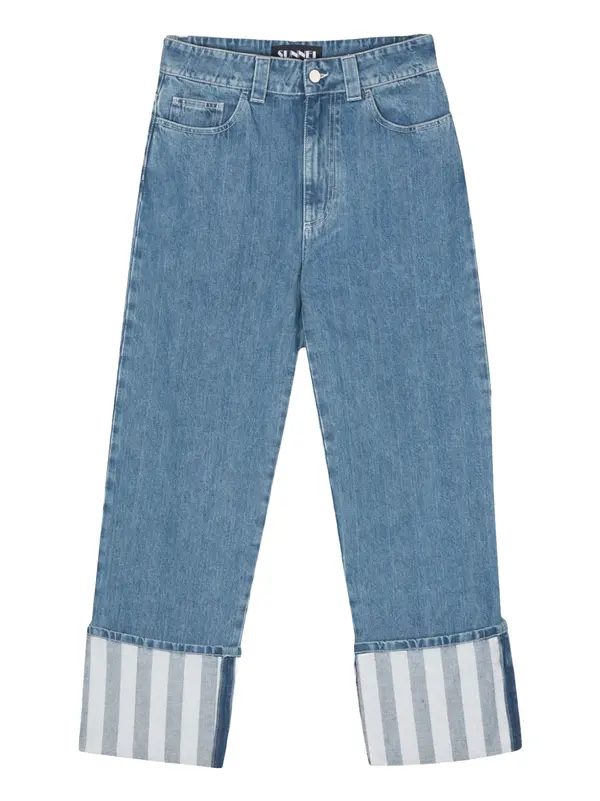 Sunnei Bellidentro Jeans - Blue